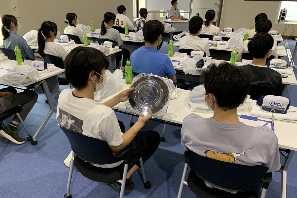 「半導体工学概論」でSUMCO TECHXIV株式会社様の工場見学に行きました - 佐世保工業高等専門学校